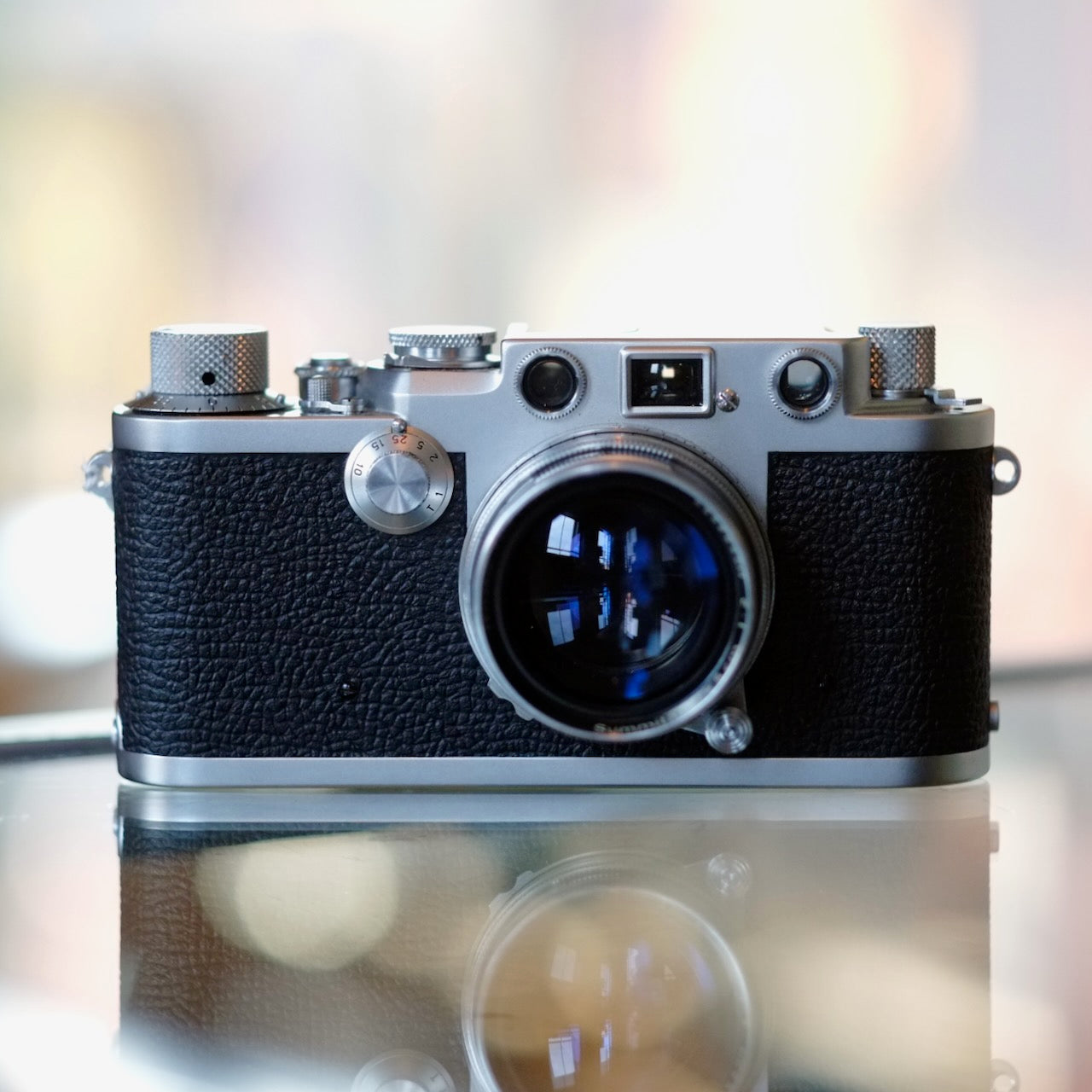 Leica IIIf Red Dial with 5cm f2 Summitar – Camera Traders
